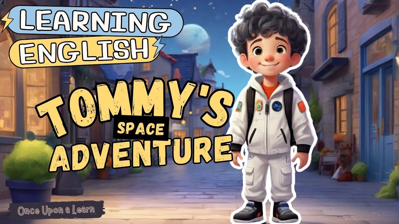 Tommy's Space Adventure | Improve Your English | Kid's Story for ...