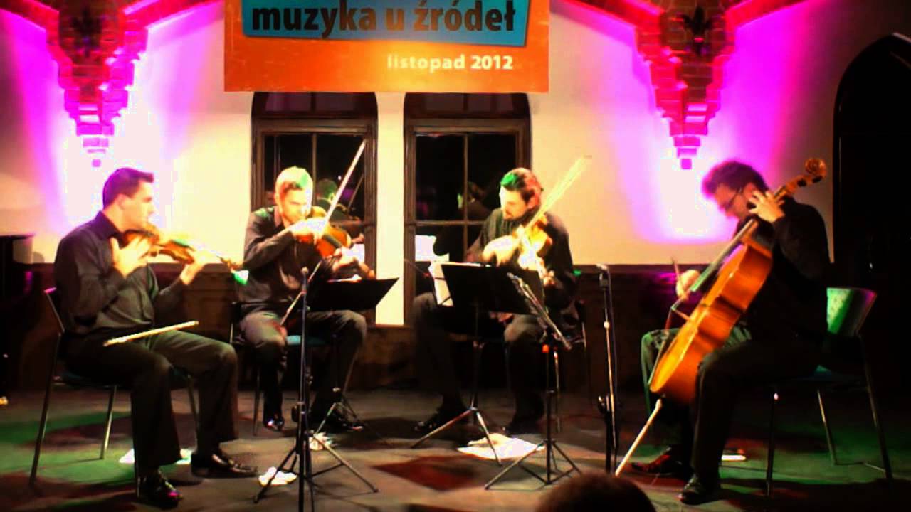 Atom String Quartet "Manhatan" - YouTube