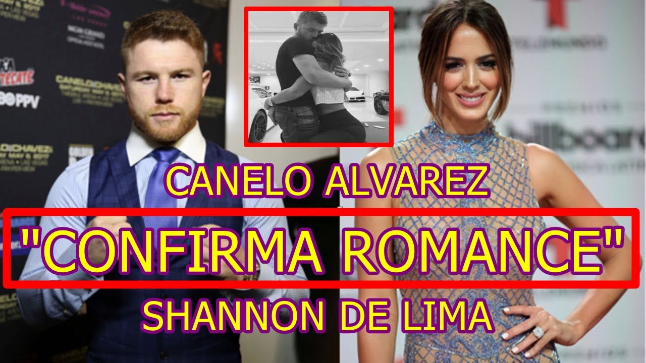 CANELO ALVAREZ CONFIRMA ROMANCE con SHANNON DE LIMA ex de MARC ANTHONY ...