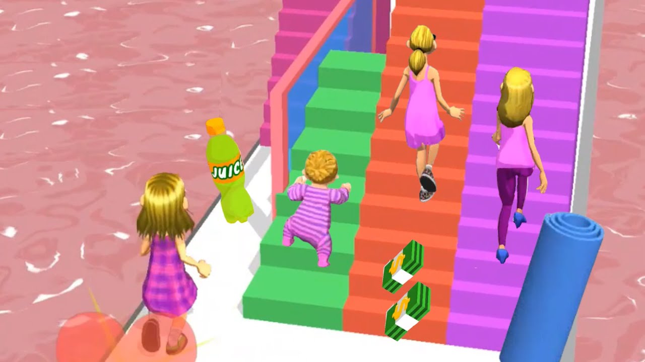 Run Of Life 👧👩️🎖️ All Levels Gameplay Android iOS - YouTube