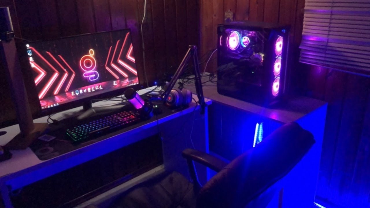 MEU NOVO SETUP GAMER E NOVO PATROCINADOR - YouTube