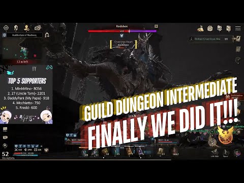 [LIVE] GUILD DUNGEON INTERMEDIATE - NIGHT CROWS #nightcrows - YouTube