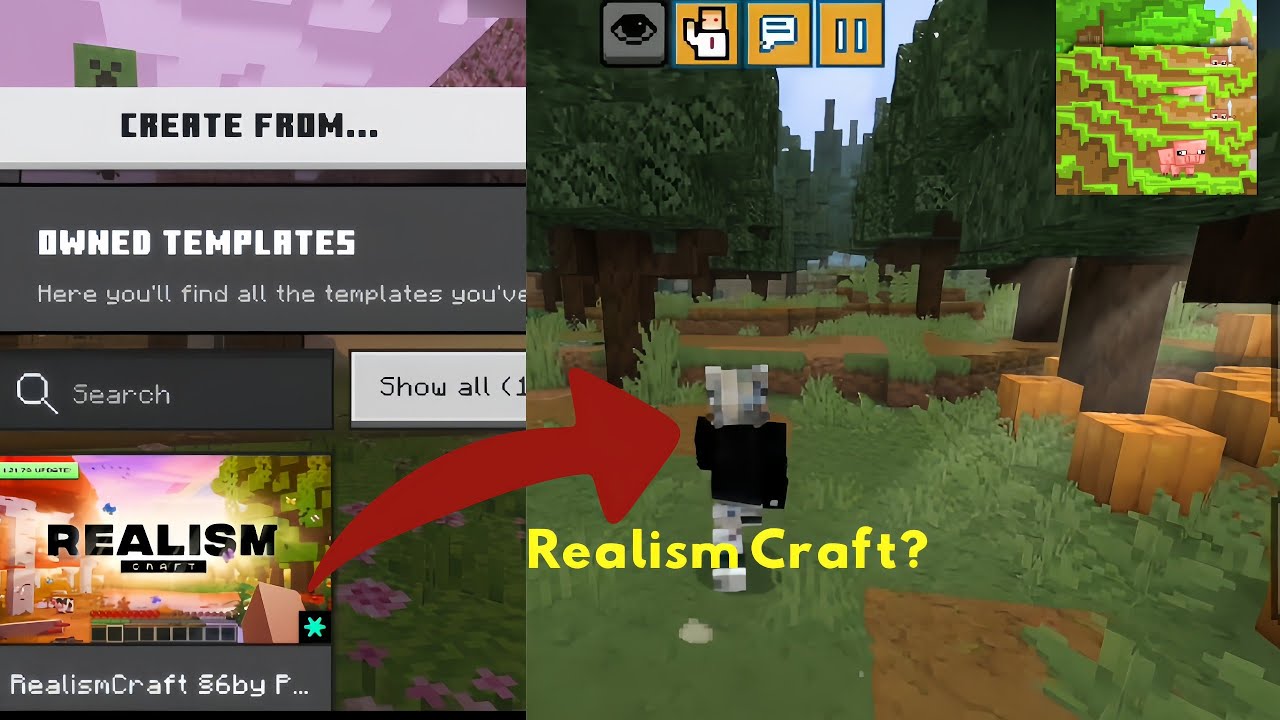 Ada Realism di game plagiat minecraft ini??? - Craftmaster - YouTube