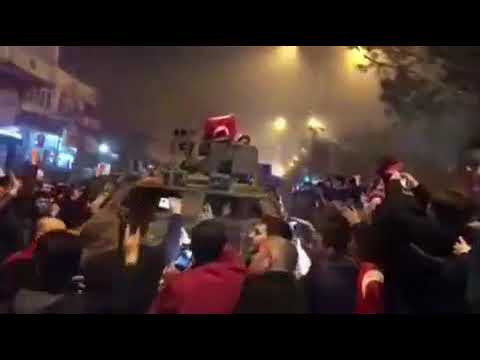 Pazarcıktan Afrine giden askerlere sevgi seli