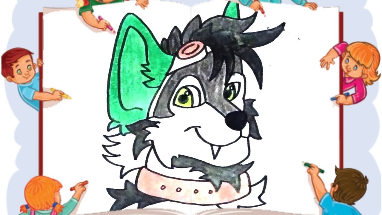 HOW TO DRAW DOG | FURRIES DRAWING | EASY DRAWING FOR KIDS - YouTube