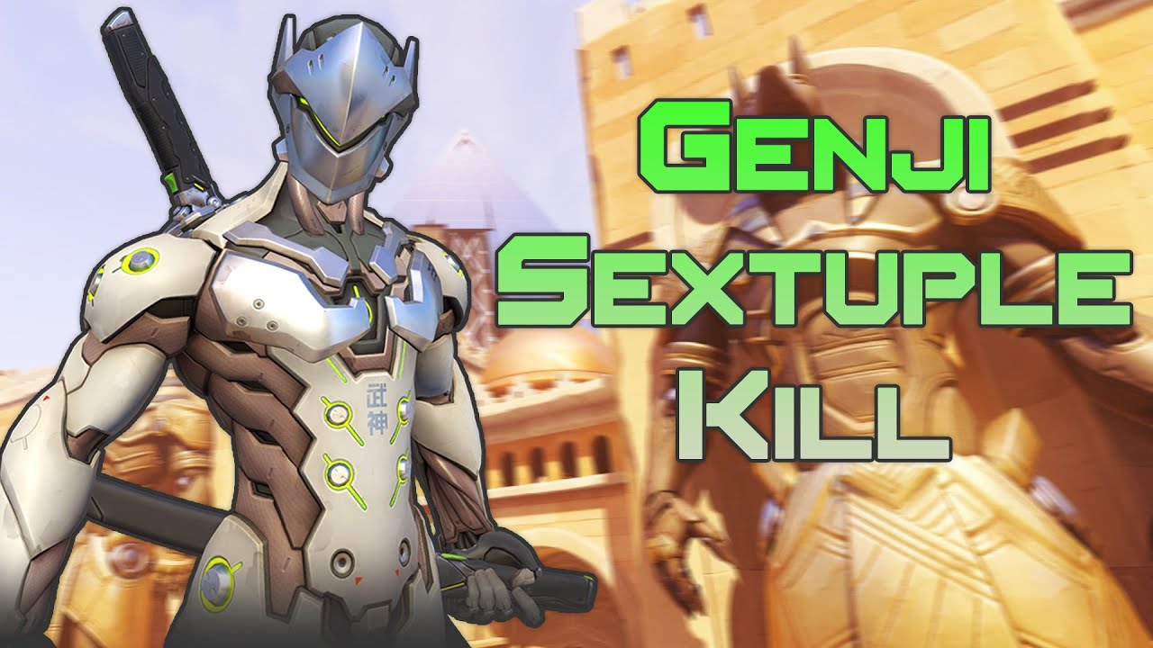 Overwatch: Genji Sextuple Kill | Description for More Info - YouTube