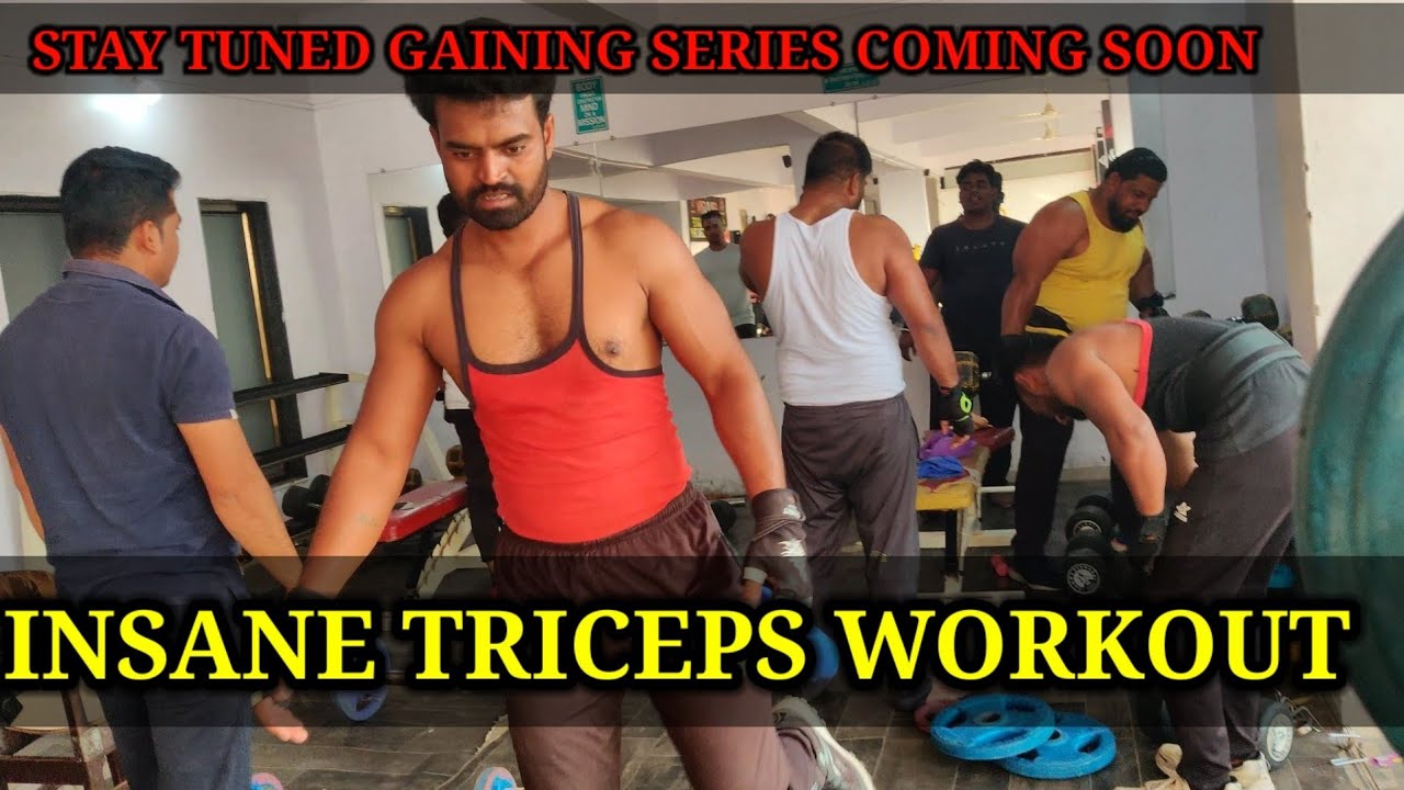 INSANE TRICEPS WORKOUT || TRICEPS KI EXERCISE || #fitness #triceps # ...