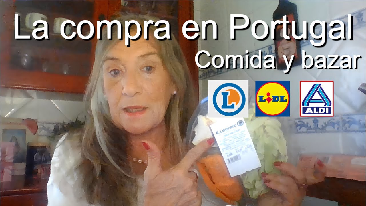 La compra en Portugal - comida y bazar - YouTube