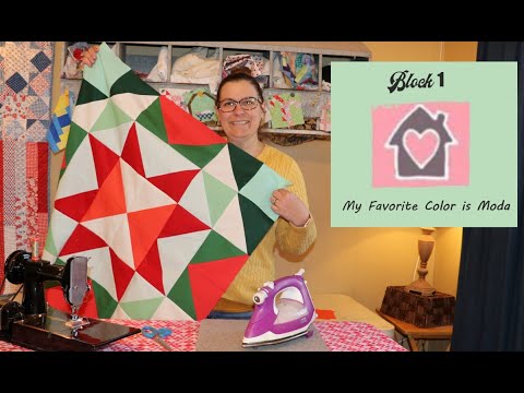 Block 1 My Favorite Color is Moda - YouTube
