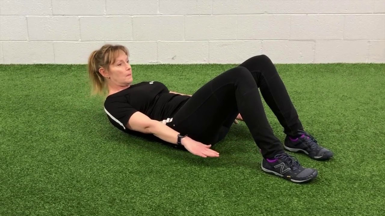 PENGUIN CRUNCH - Exercises for the Obliques - YouTube