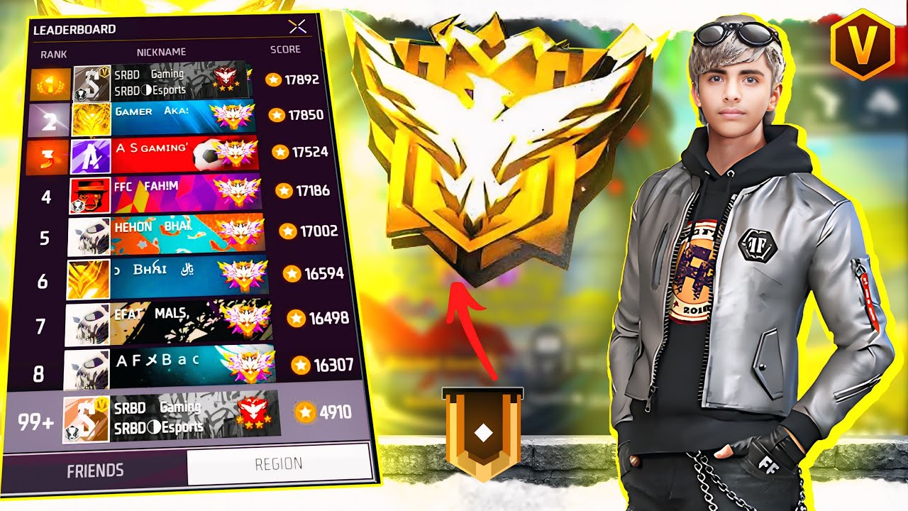 New Season Top 1 Rank Push to Grandmaster! 👽 Garena Free Fire Live🔴 ...