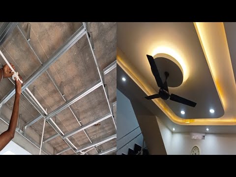 plaster of Paris || work ceiling pop design construction plaster of ...
