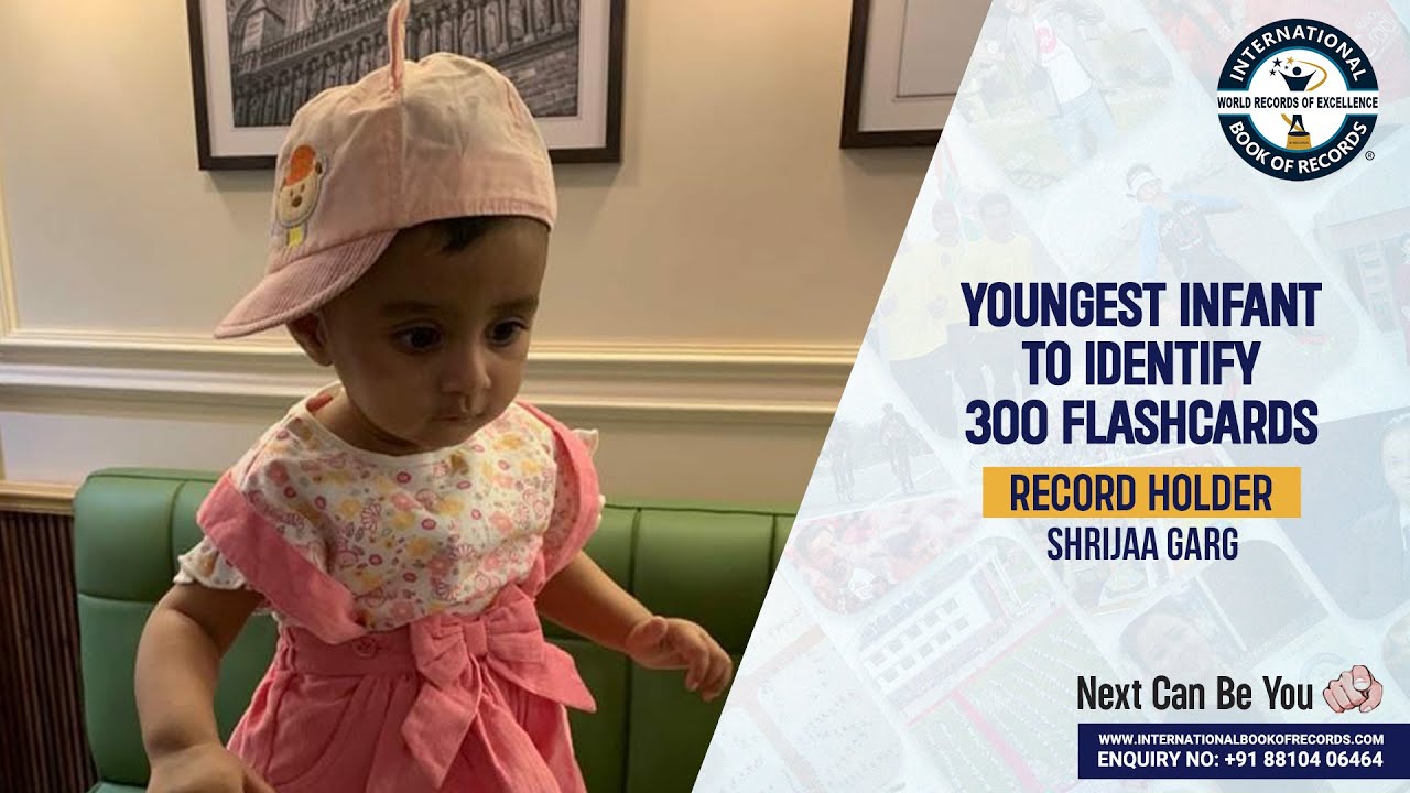 YOUNGEST INFANT TO IDENTIFY 300 FLASHCARDS - YouTube