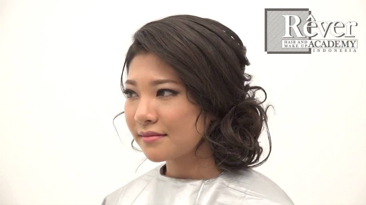 Rêver Hair Tutorial - Up Do Sided (Sanggul Samping) - YouTube
