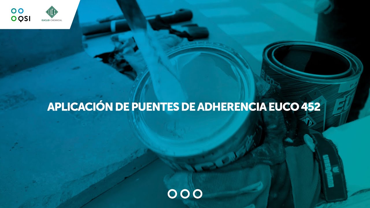 Puente de Adherencia Euco 452 MV - YouTube
