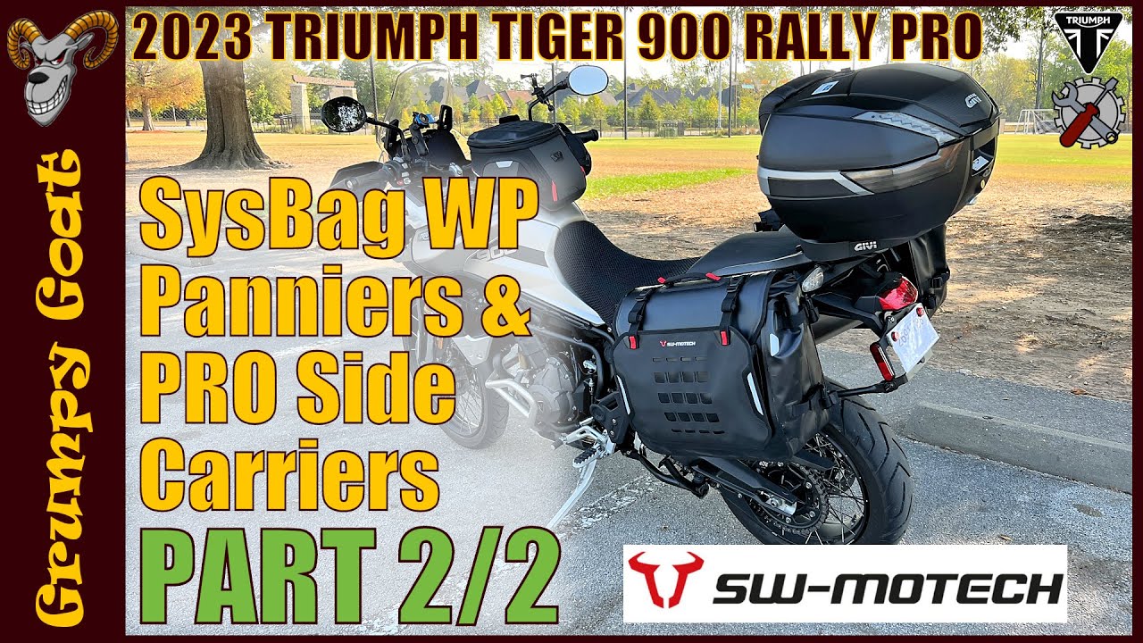 SW Motech SysBag WP Panniers - Part 2: PRO Side Carriers Installed ...