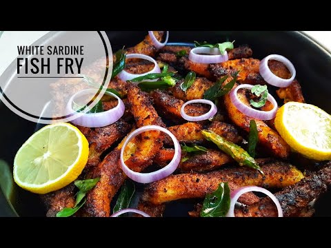 White Sardine Fish fry| Veloori fish recipe| Crispy crunchy fry - YouTube
