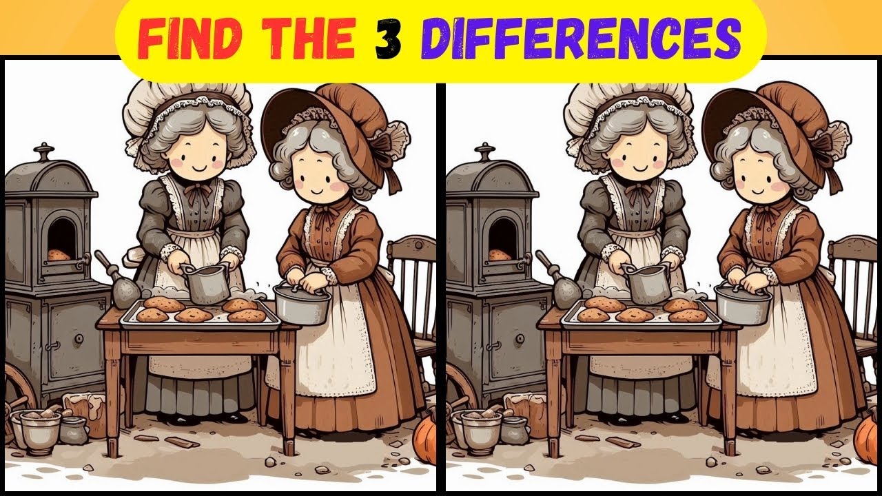 FIND THE 3 DIFFERENCES GAME! - YouTube