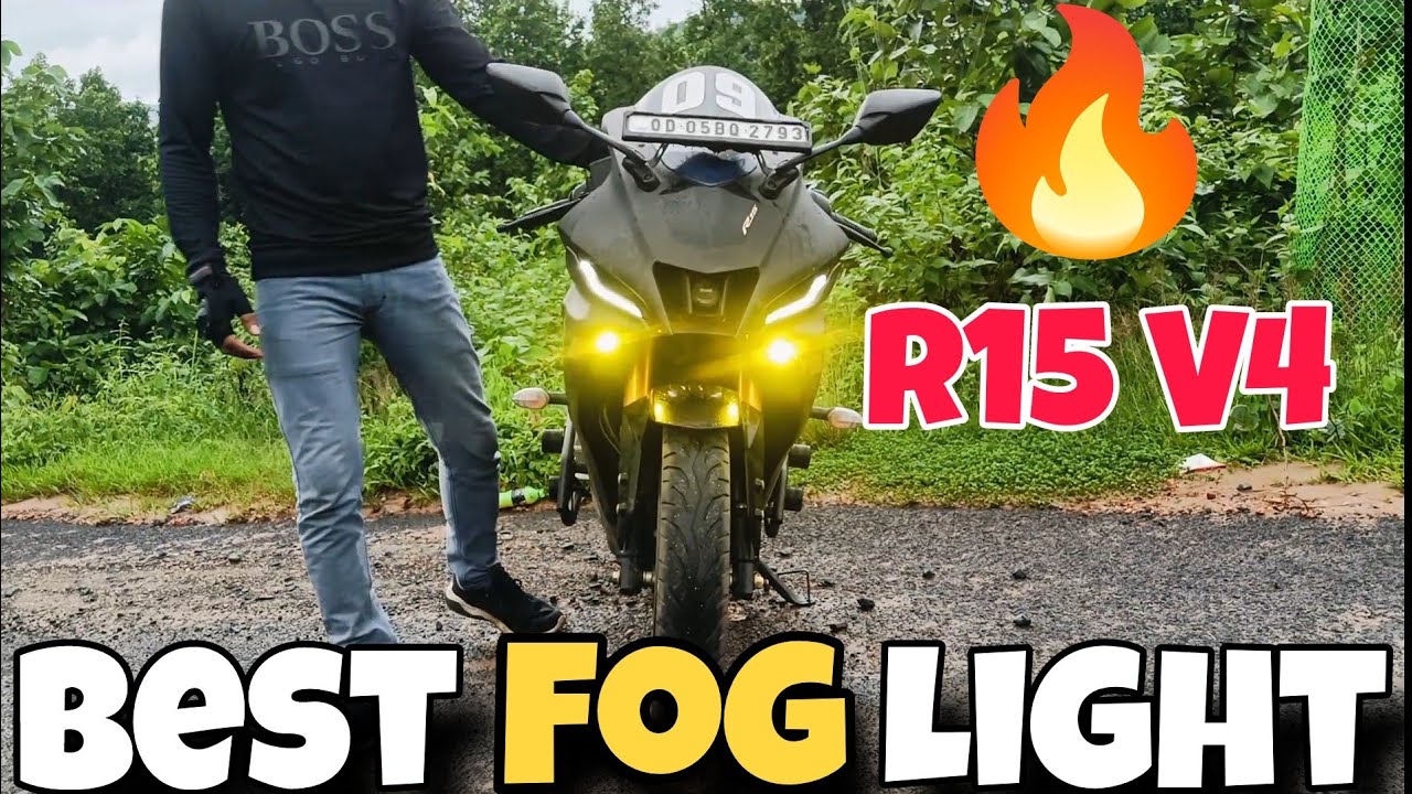 fog Light in R15 V4, Result in day time🔥 - YouTube
