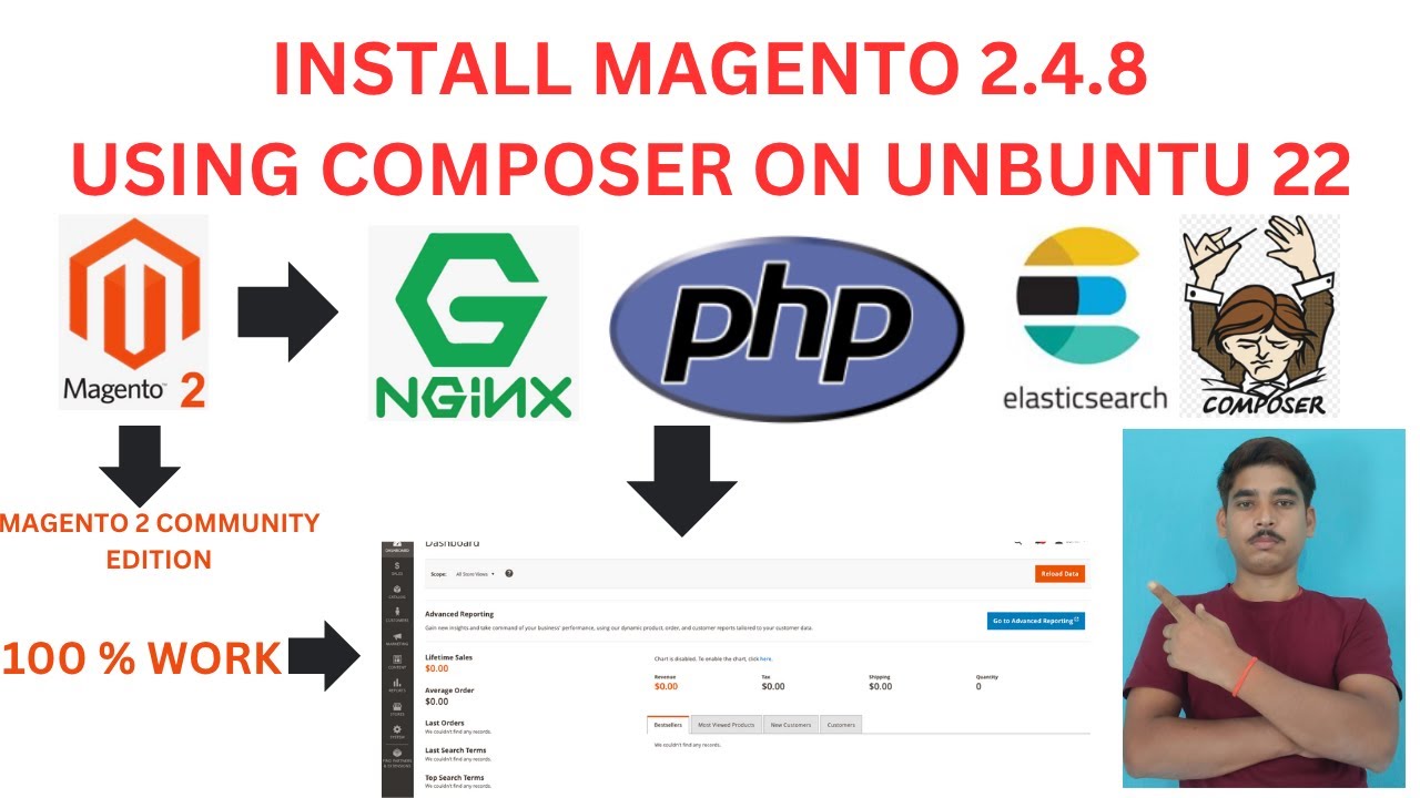 How To Install Magento 2.4.8 on Ubuntu 22 using Composer | Magento 2 ...