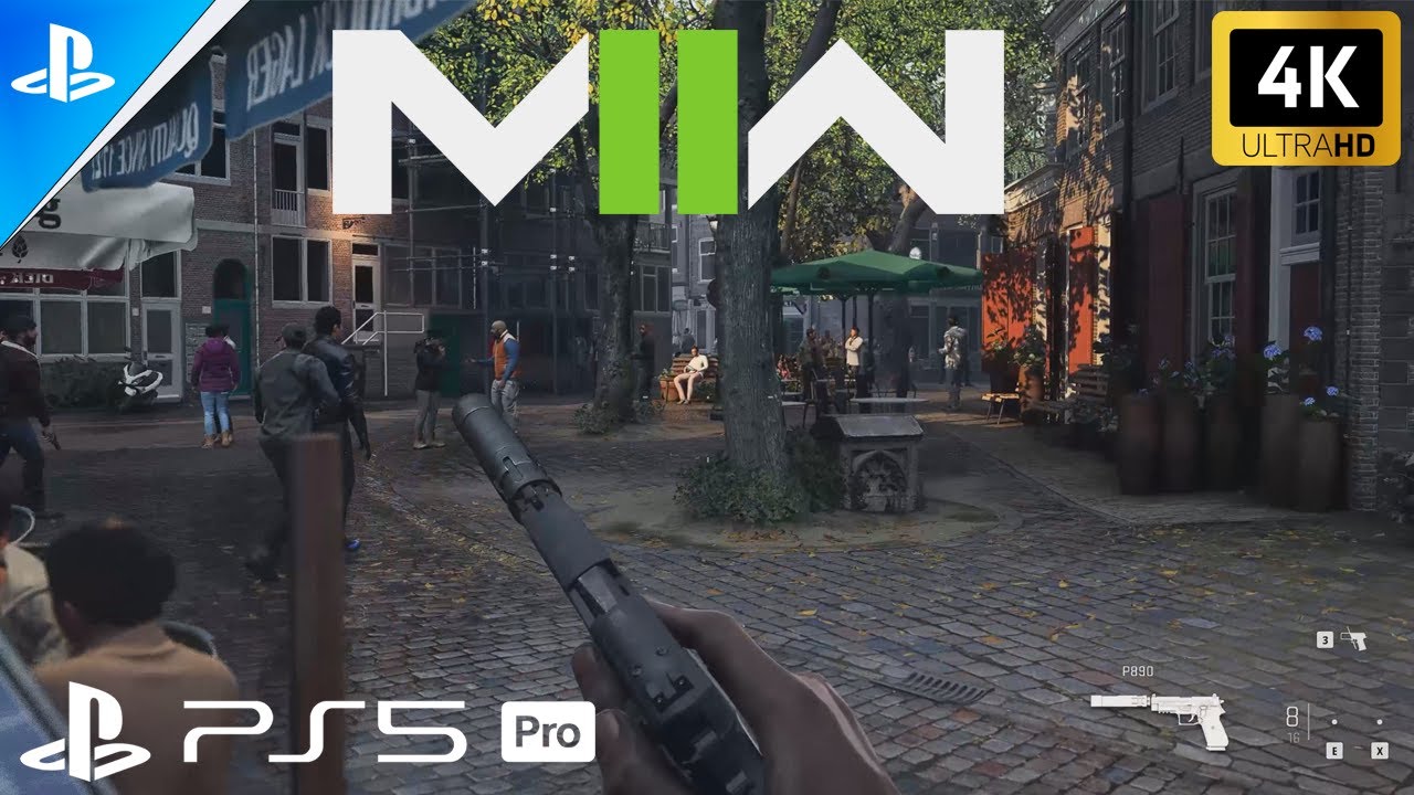 Call Of Duty MWII Wet & Silent Stealth Gameplay Walkthrough [4K 60FPS ...