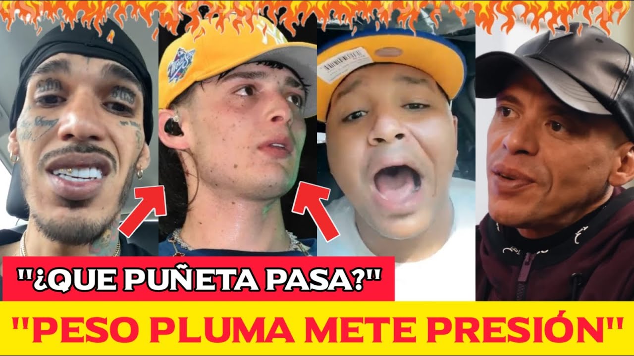BENNY BENNI Y EL DOMINIO HABLAN DE PESO PLUMA 🔥 VICO C REACCIONA A SU ...