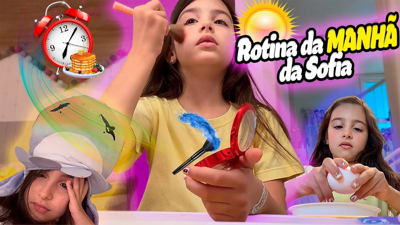 Rotina da manhã da Sofia - YouTube