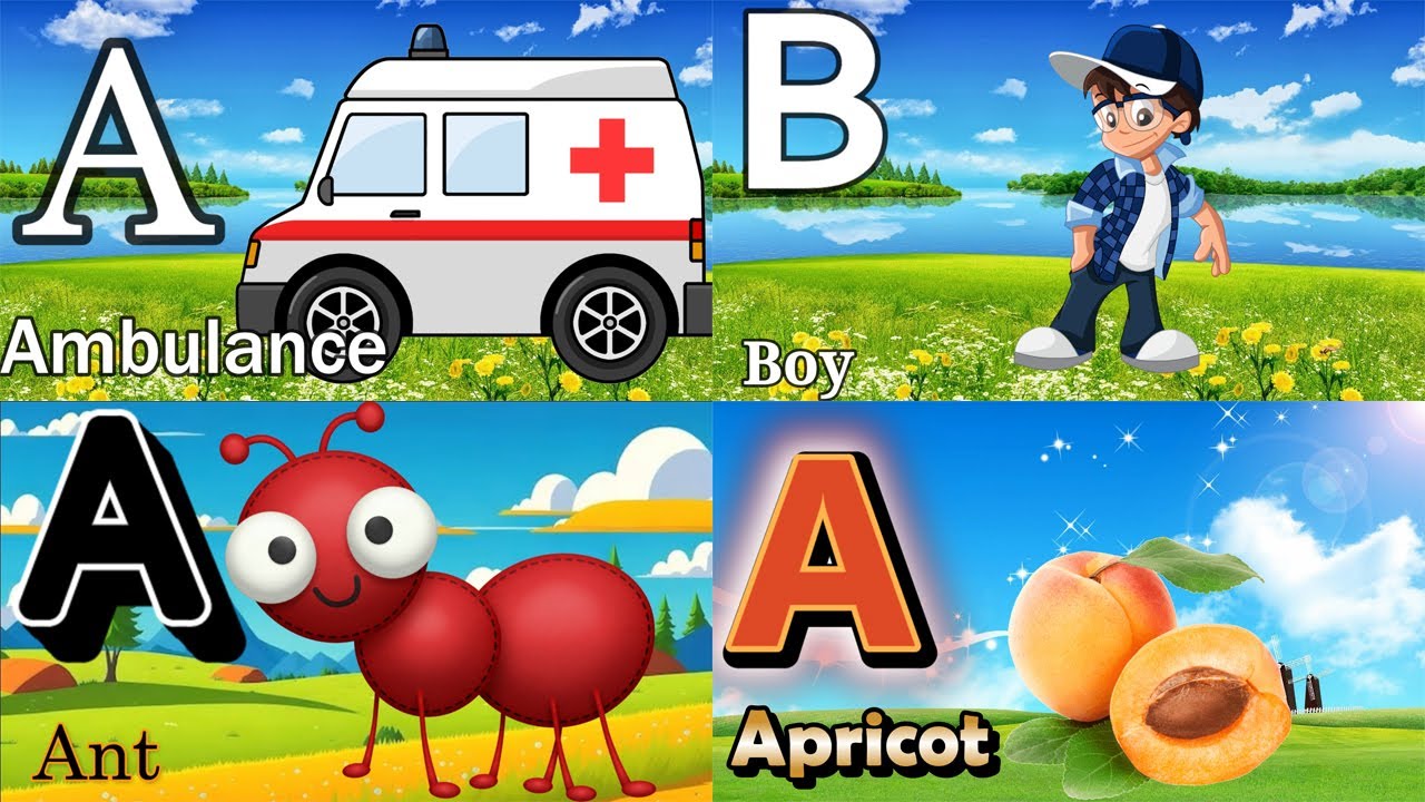Easy Alphabet Learn With Alphabet Songs!!!ABCDE For Preschoolers ...