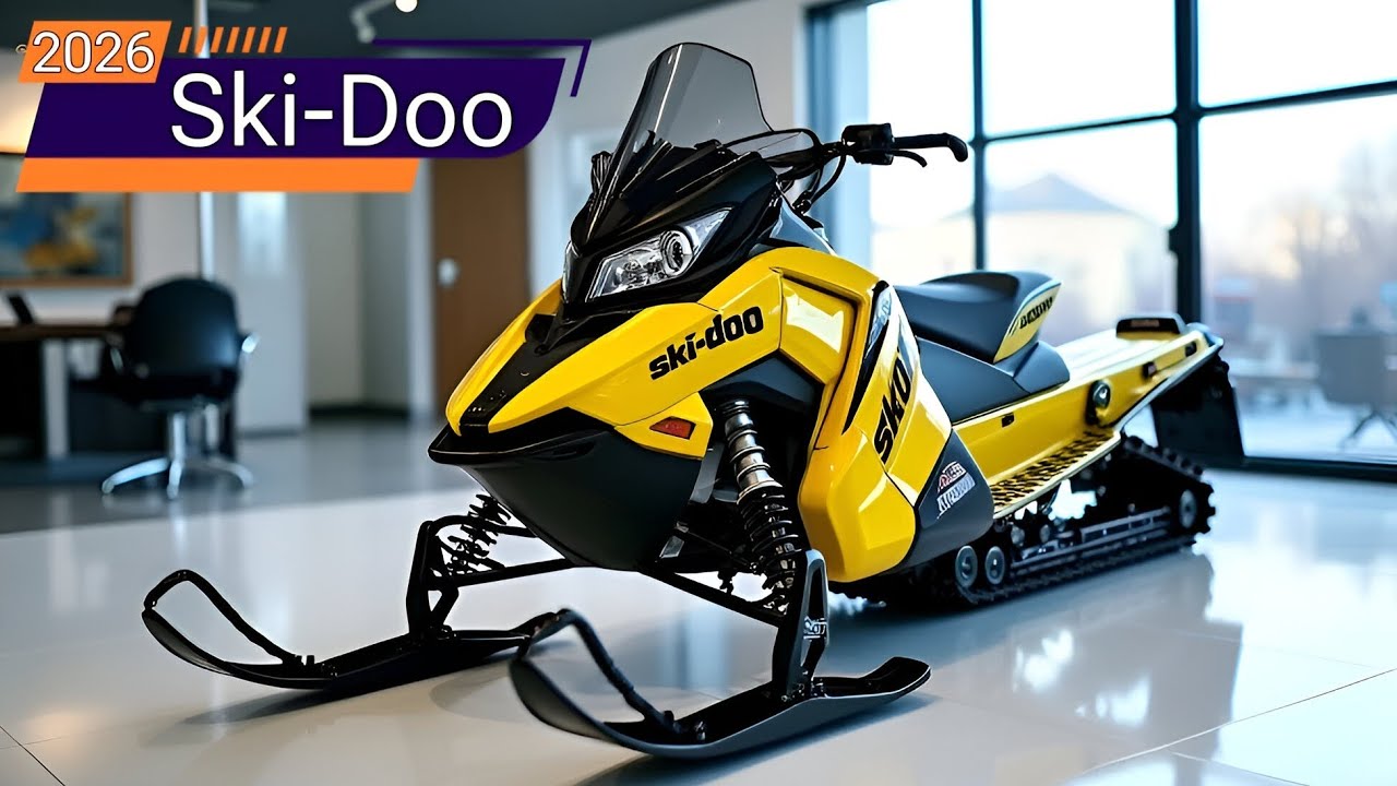 2026 Ski-Doo First Look – Next-Level Snowmobile Tech! - YouTube
