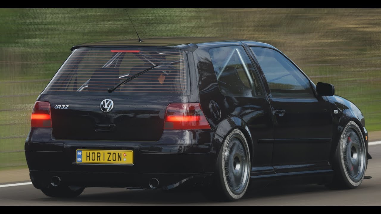 Forza Horizon 4 - 1000 hp supercharged VW Golf Mk4 r32 - YouTube