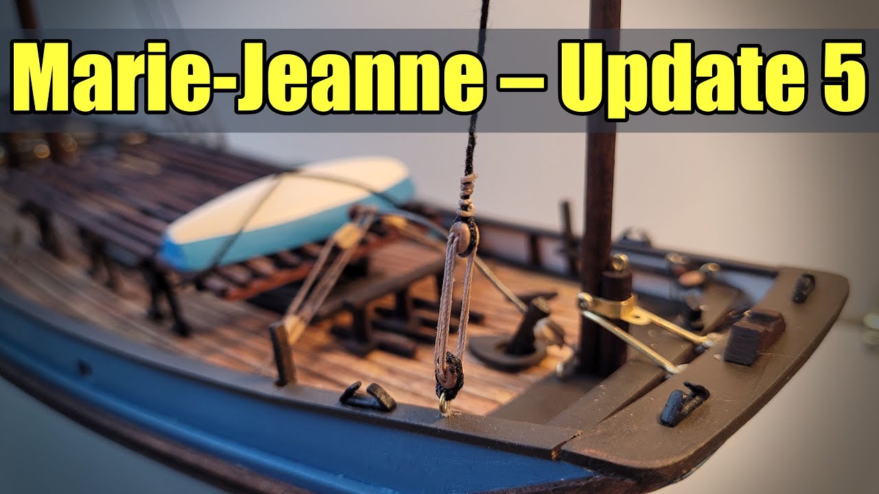 Building the Marie-Jeanne ship model – Update 5 - YouTube