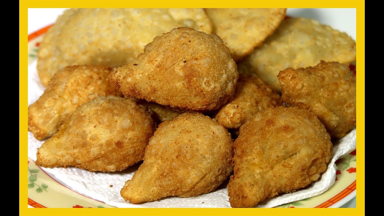 Coxinha com massa de Pastel Testando a receita - YouTube