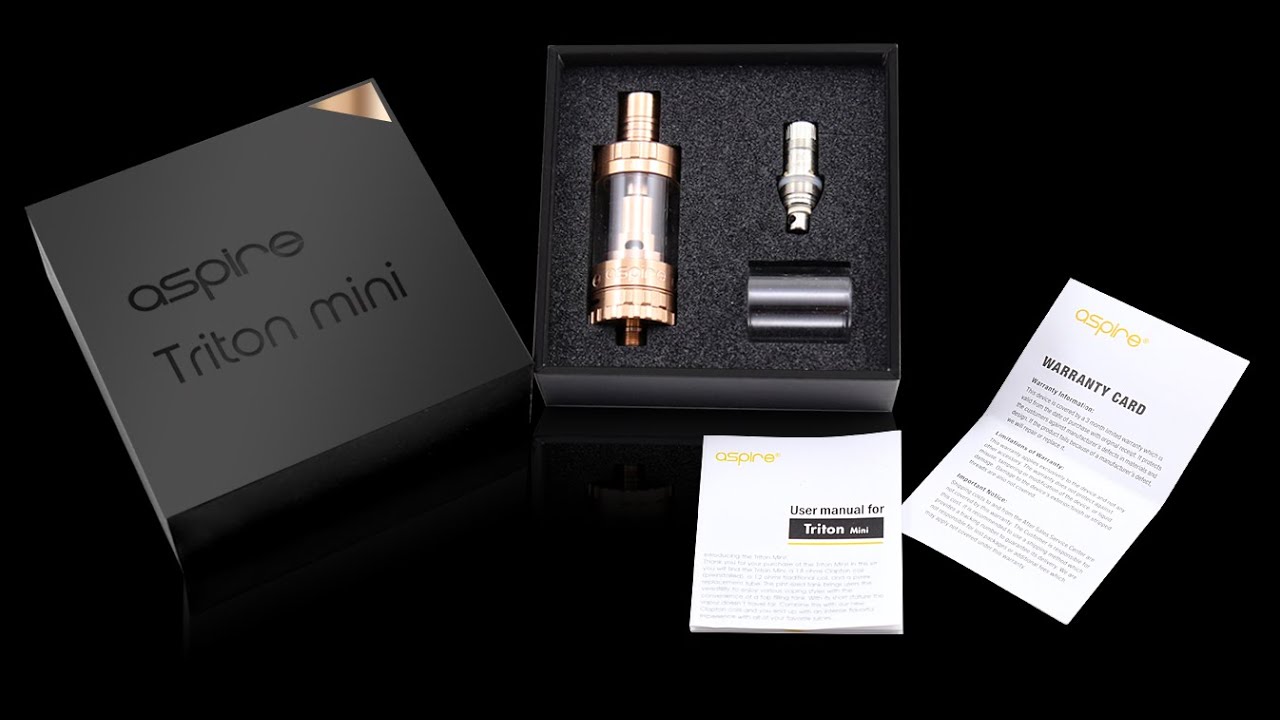 TRITON MINI By ASPIRE - YouTube