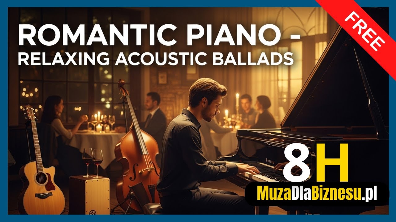 Romantic Piano 8h – Relaxing Acoustic Piano Ballads for Restaurants ...