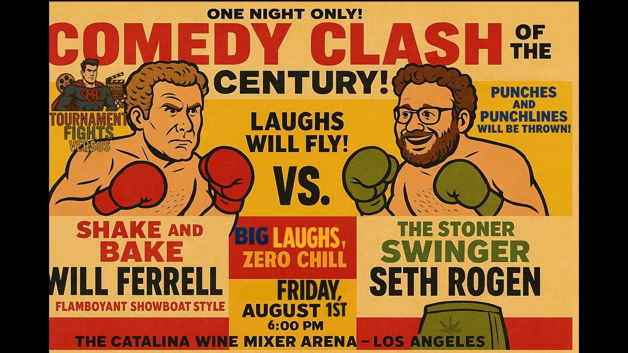Tournament Fights Versus #33: Will Ferrell vs Seth Rogen - YouTube