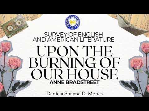 UPON THE BURNING OF OUR HOUSE - YouTube