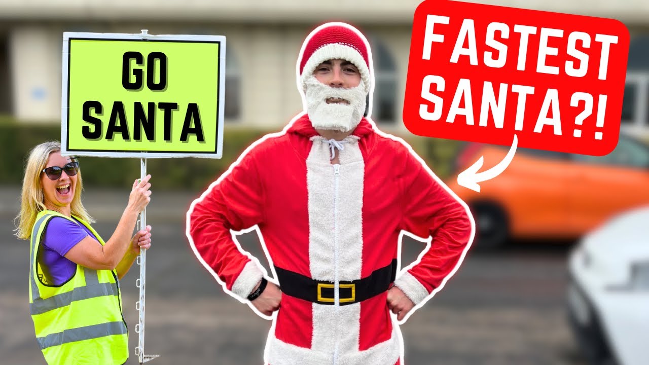 FASTEST SANTA IN THE UK?! - Christmas Day Parkrun - YouTube