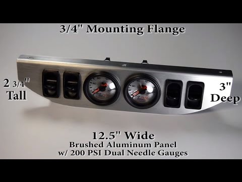 EZ Air Ride - FBSS Analog Dual Gauge Control Panel - YouTube