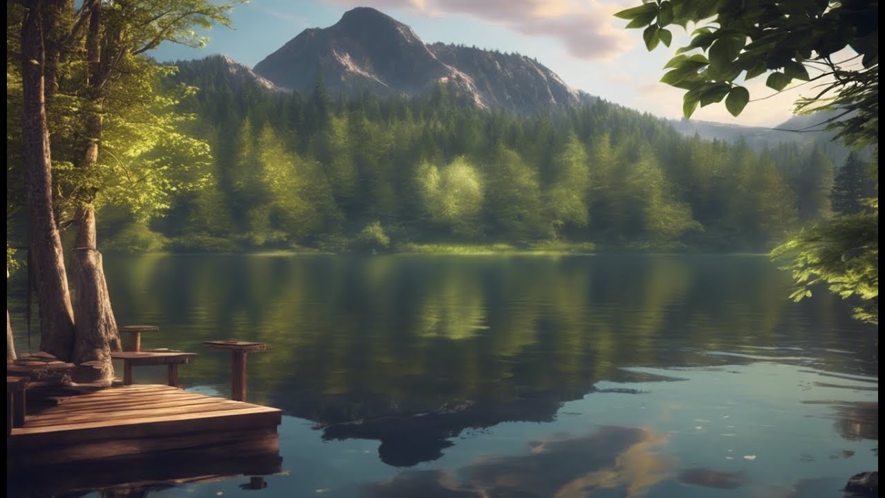 Relaxing Lake Soundscape: 1 Hour of Calming Nature Ambience for Sleep ...