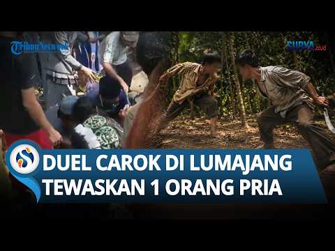 DUEL MAUT! Carok di Lumajang Tewaskan 1 Orang, Pelaku Sempat Minta Maaf saat Luka Parah