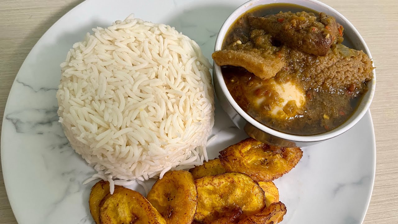 How to make authentic Ayamase or Ofada sauce| Nigerian bell pepper stew ...