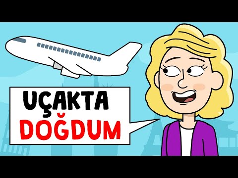 Uçakta Doğdum ve İstediğim Her Yere BEDAVA Uçabilirim!