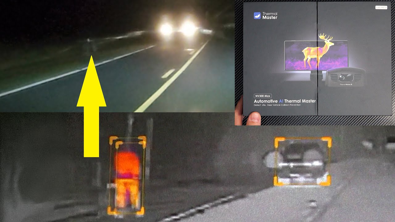 Affordable Vehicle Night Vision -- Thermal Master NV300 MAX - YouTube