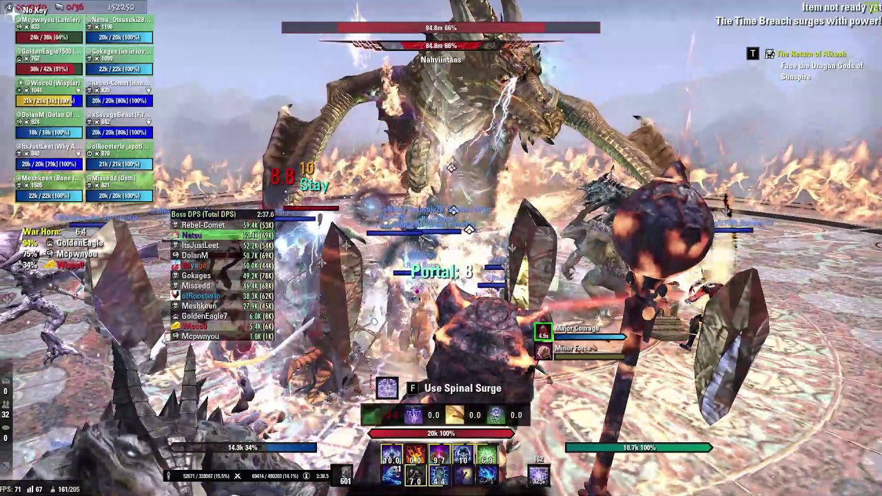 ESO - [ Raid Bots] Nahvi HM ( 82.6k / 53.5k ) 6:36 kill - YouTube