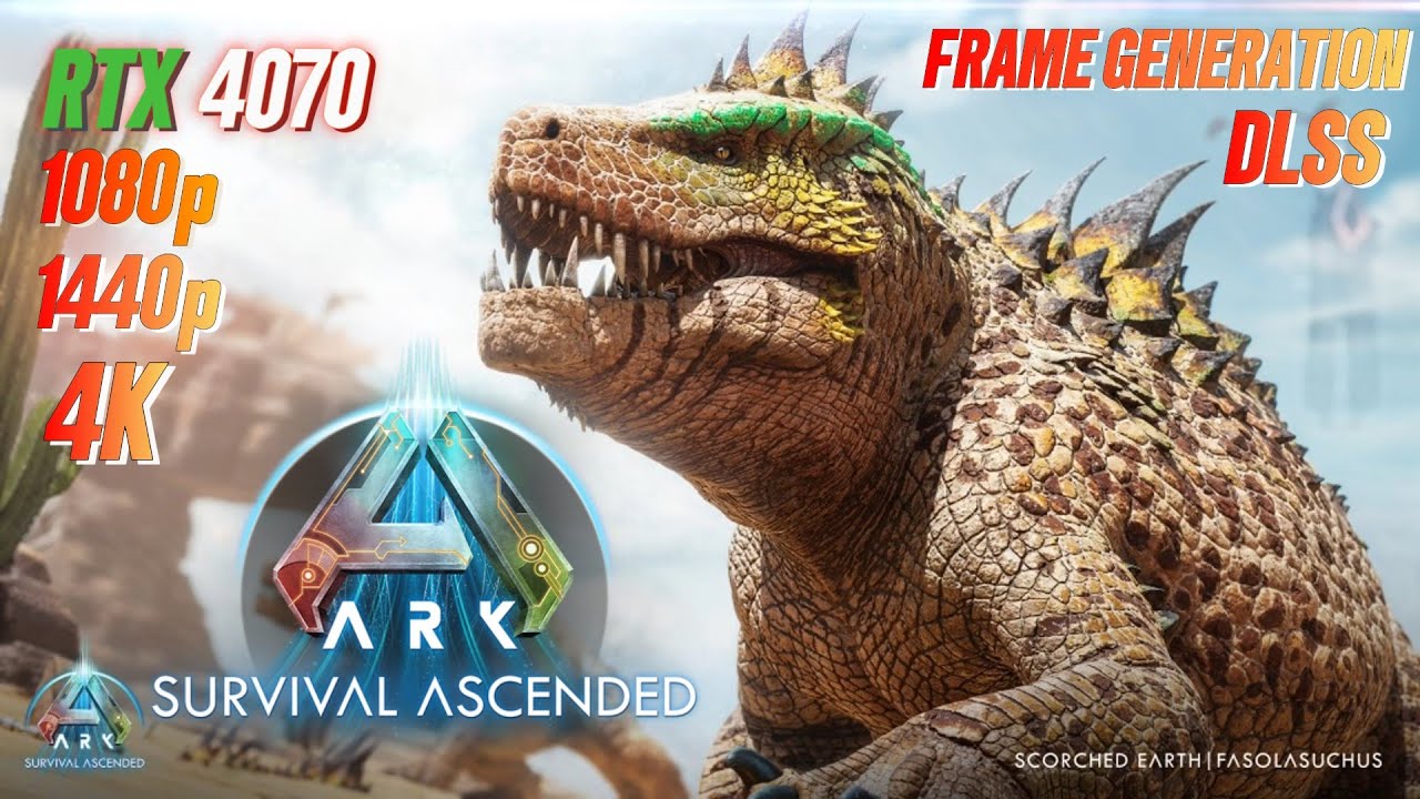 Ark Survival Ascended RTX 4070 FPS TEST | RTX 4070 & i5 12400F ...