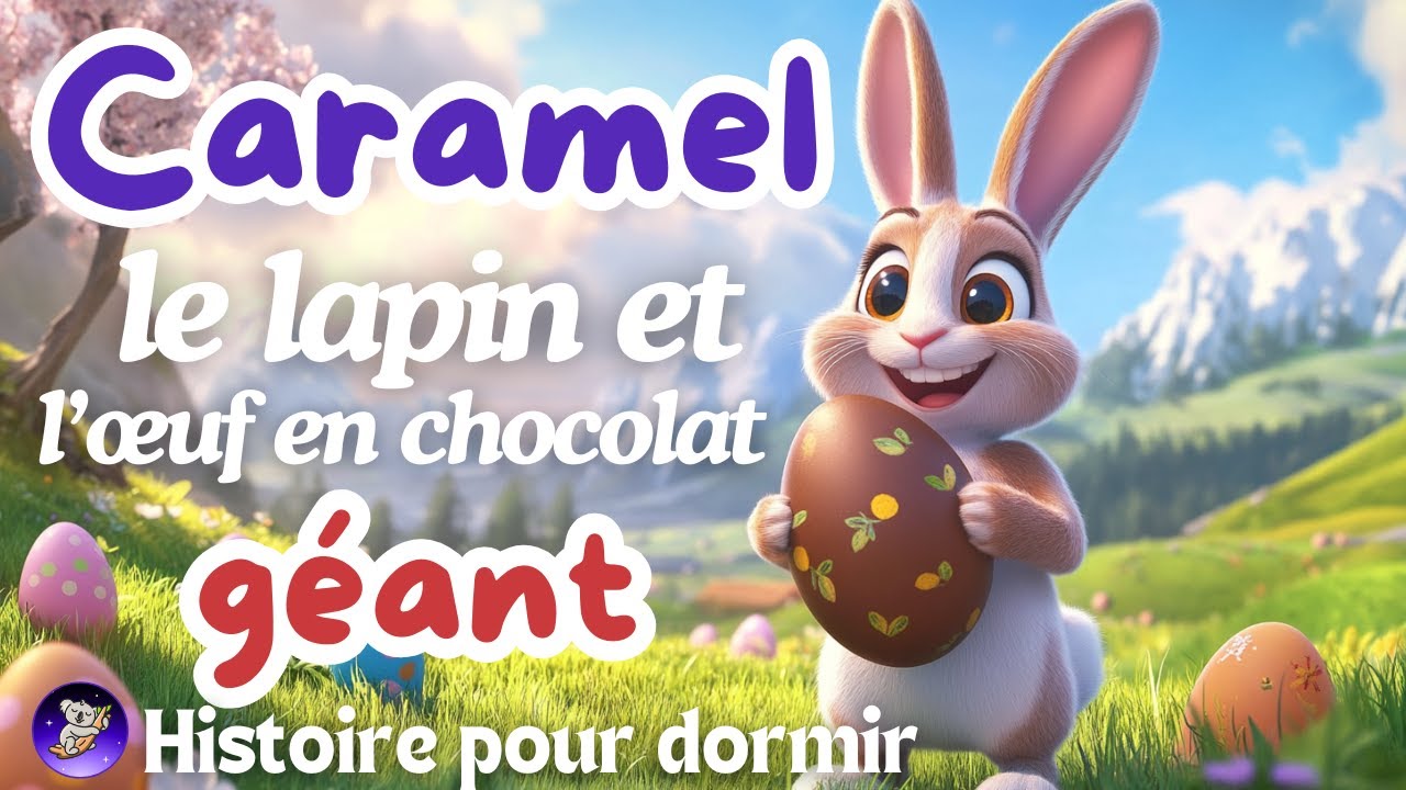 Caramel le Lapin & l’Œuf Géant en Chocolat 🍫🐰 | Histoire du soir pour ...
