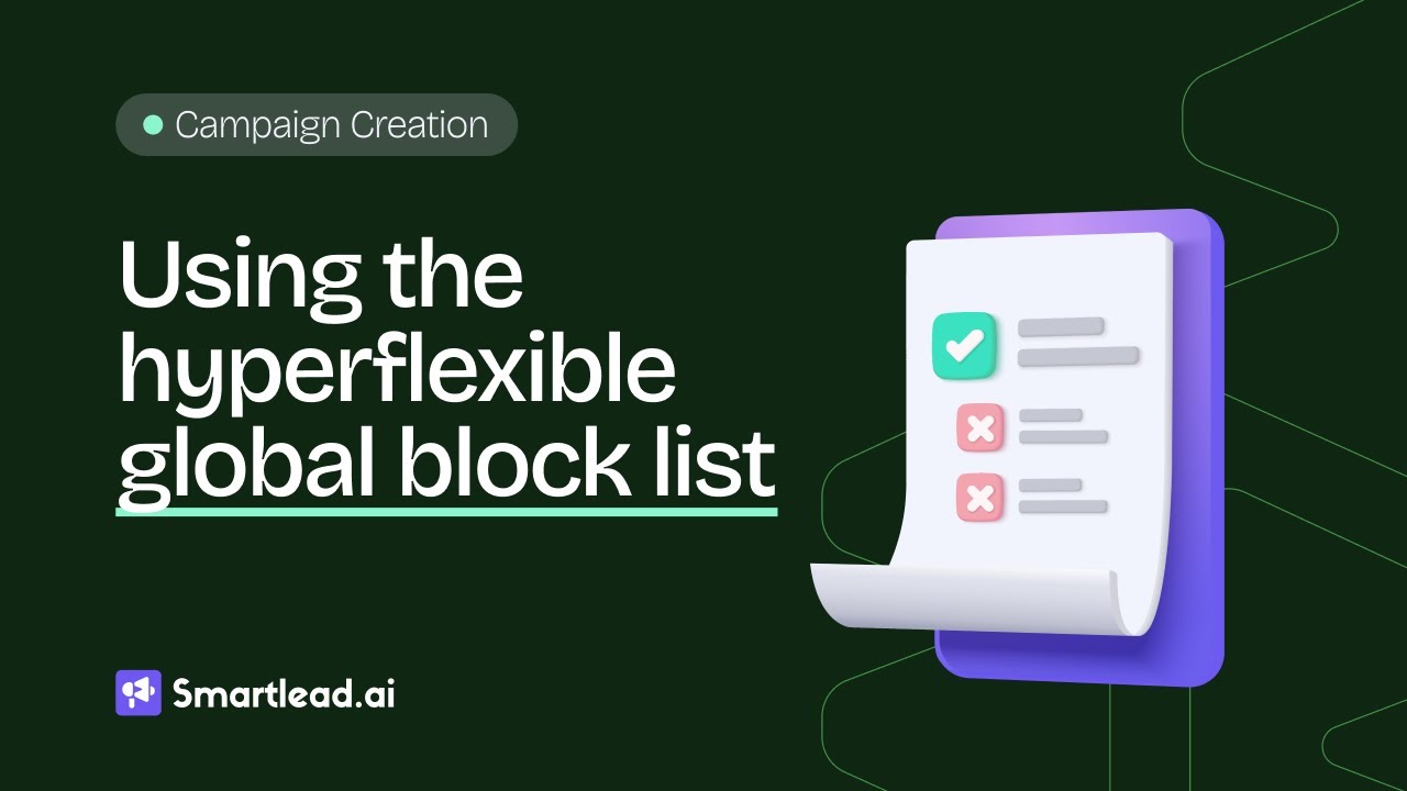 Use The Hyper Flexible Global Block List - YouTube