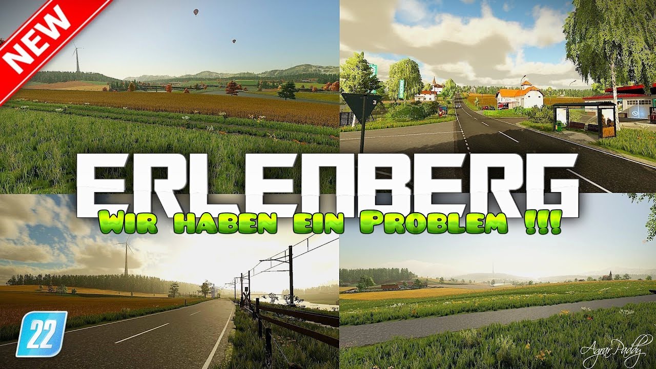 LS22🆕NEW UPDATE: ERLENBERG WIR HABEN EIN PROBLEM !!!!!! Für alle #FS22 ...