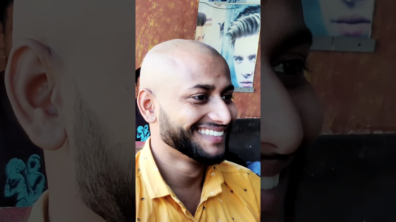 New Haircut 😱‼️#taklu #hairstyle #vshape #beard #shortvideo # ...