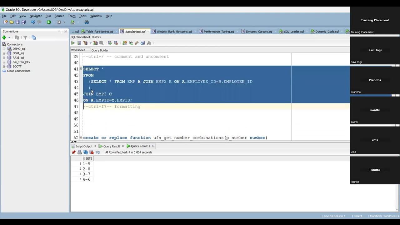 SQL Task | Short cuts for SQL developers | SQL interview questions and answers for 3+ - YouTube